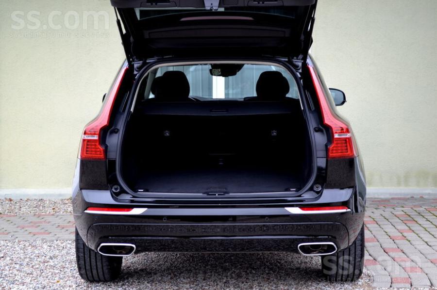 Black Volvo XC60 2018 in Tukums, with an engine capacity of 2.00 L and mileage of 254 thousand km for 20990 €, photo 35 on AUTOMOTO.COM.LV