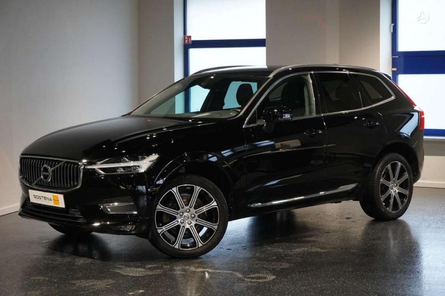 Black Volvo XC60 2019 in Vilnius, with an engine capacity of 1.97 L and mileage of 131 thousand km for 31900 €, photo 1 on AUTOMOTO.COM.LV