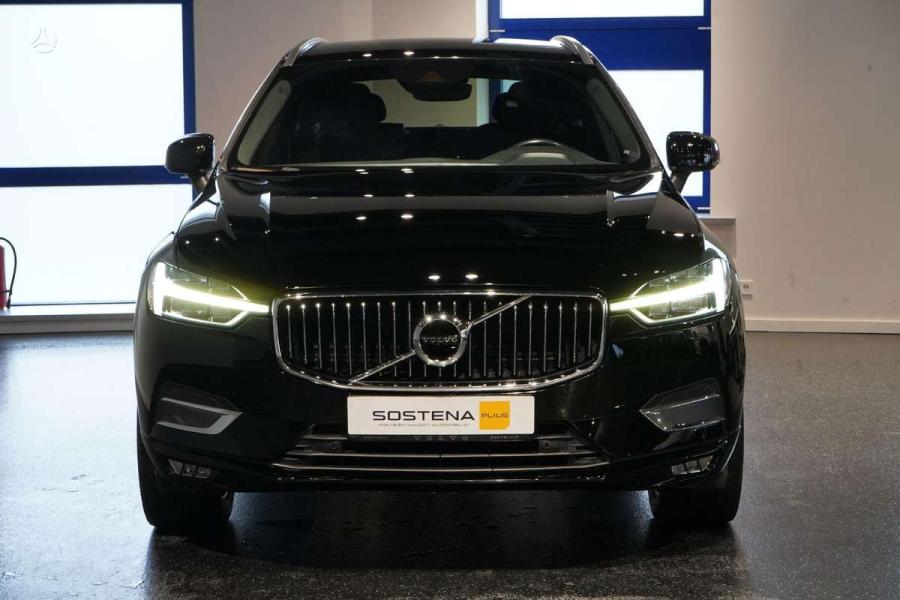 Black Volvo XC60 2019 in Vilnius, with an engine capacity of 1.97 L and mileage of 131 thousand km for 31900 €, photo 4 on AUTOMOTO.COM.LV