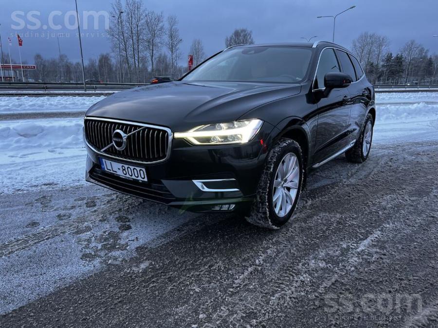 Black Volvo XC60 2019 in Jelgava, with an engine capacity of 2.00 L and mileage of 268 thousand km for 22300 €, photo 1 on AUTOMOTO.COM.LV