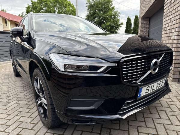 Black Volvo XC60 2019 in Kaunas, with an engine capacity of 1.97 L and mileage of 85 thousand km for 32950 €, photo 1 on AUTOMOTO.COM.LV