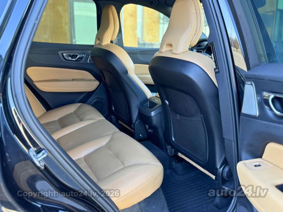 Black Volvo XC60 2019 in Tallinn, with an engine capacity of 2.00 L and mileage of 191 thousand km for 26900 €, photo 6 on AUTOMOTO.COM.LV