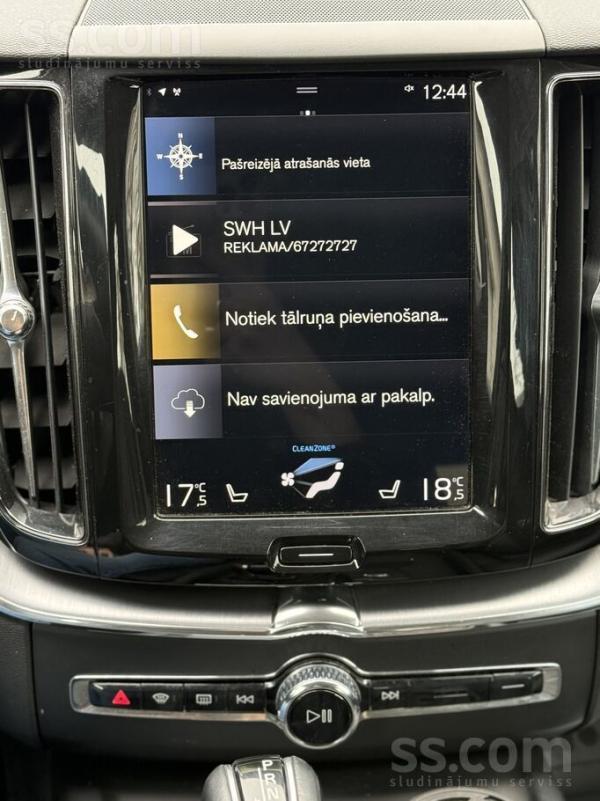 Melns Volvo XC60 2019 Rīga, ar dzinēja tilpumu 2.00 L un nobraukumu 0 tūkst. km par 23800 €, foto 9 vietnē AUTOMOTO.COM.LV