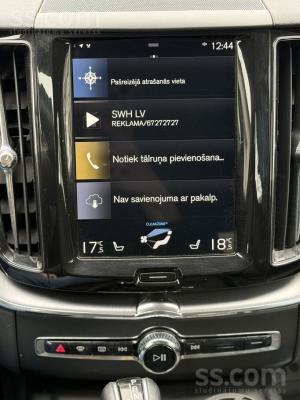 Black Volvo XC60 2019 in Riga, with an engine capacity of 2.00 L and mileage of 0 thousand km for 23800 €, photo 10 on AUTOMOTO.COM.LV