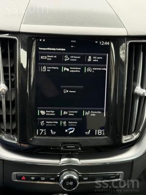 Black Volvo XC60 2019 in Riga, with an engine capacity of 2.00 L and mileage of 0 thousand km for 23800 €, photo 12 on AUTOMOTO.COM.LV