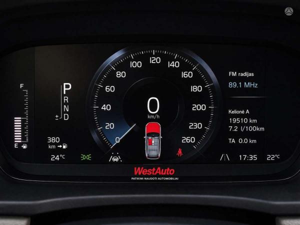 Melns Volvo XC60 2019 Klaipėda, ar dzinēja tilpumu 1.97 L un nobraukumu 195 tūkst. km par 20956 €, foto 7 vietnē AUTOMOTO.COM.LV