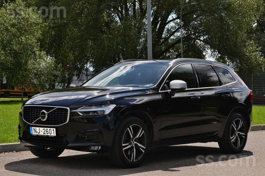 Black Volvo XC60 2019 in Riga, with an engine capacity of 2.00 L and mileage of 193 thousand km for 19800 €, photo 1 on AUTOMOTO.COM.LV