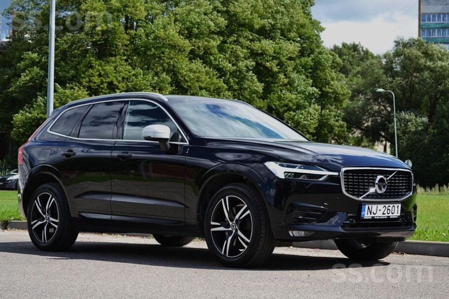 Black Volvo XC60 2019 in Riga, with an engine capacity of 2.00 L and mileage of 193 thousand km for 19800 €, photo 3 on AUTOMOTO.COM.LV