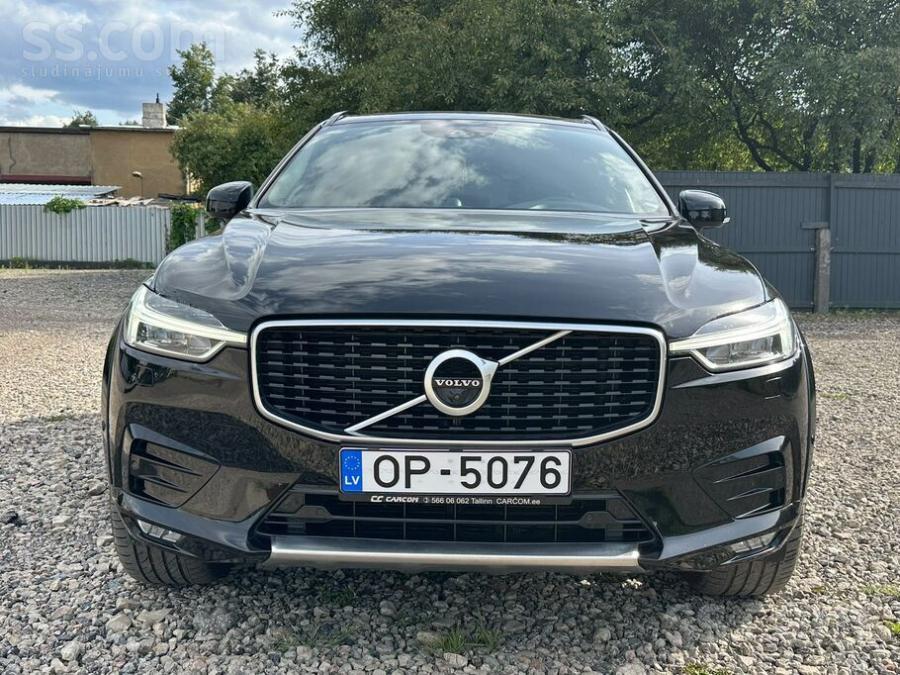 Black Volvo XC60 2019 in Riga, with an engine capacity of 2.00 L and mileage of 199 thousand km for 25600 €, photo 3 on AUTOMOTO.COM.LV