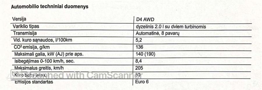 Melns Volvo XC60 2019 Kauņa, ar dzinēja tilpumu 1.97 L un nobraukumu 86 tūkst. km par 25500 €, foto 40 vietnē AUTOMOTO.COM.LV