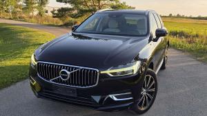 Black Volvo XC60 2019 in Panevezys, with an engine capacity of 1.97 L and mileage of 189 thousand km for 19301 €, photo  on AUTOMOTO.COM.LV