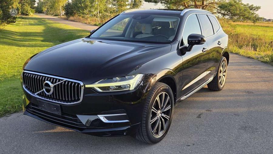 Black Volvo XC60 2019 in Panevezys, with an engine capacity of 1.97 L and mileage of 189 thousand km for 19301 €, photo 20 on AUTOMOTO.COM.LV