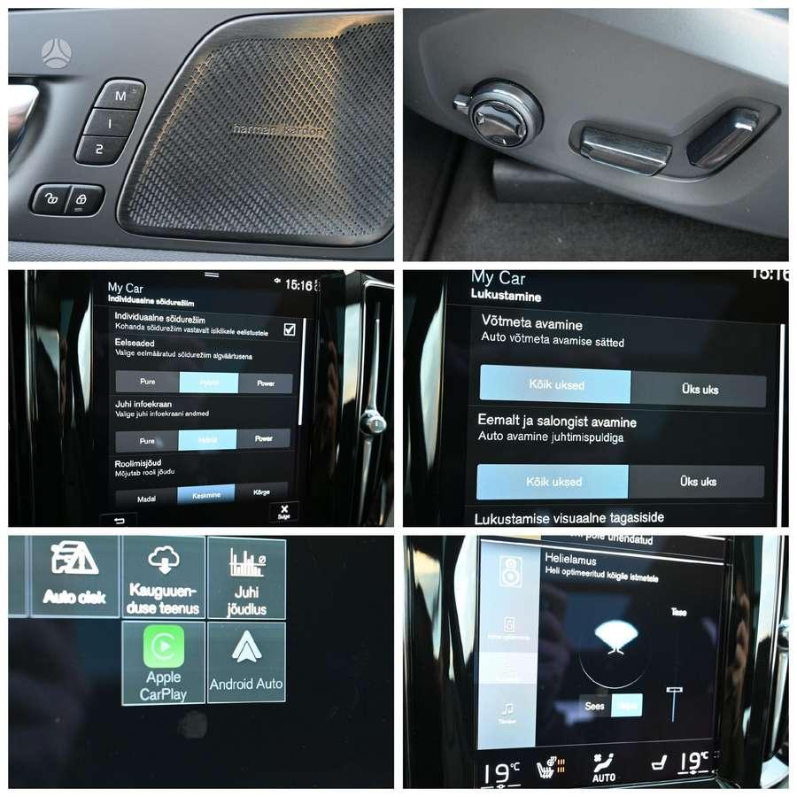Черный Вольво ХС60 2020 в Таллин, объемом двигателя 0.00 л и пробегом 84 тыс. км за 35890 €, фото 13 на AUTOMOTO.COM.LV
