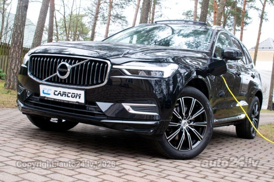 Black Volvo XC60 2020 in Tallinn, with an engine capacity of 2.00 L and mileage of 61 thousand km for 35990 €, photo 1 on AUTOMOTO.COM.LV