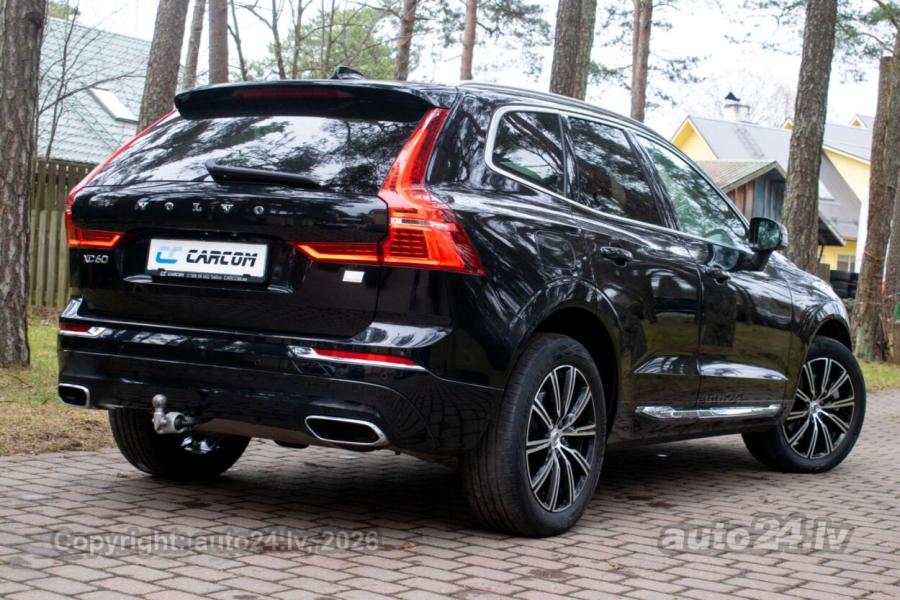 Black Volvo XC60 2020 in Tallinn, with an engine capacity of 2.00 L and mileage of 61 thousand km for 35990 €, photo 2 on AUTOMOTO.COM.LV