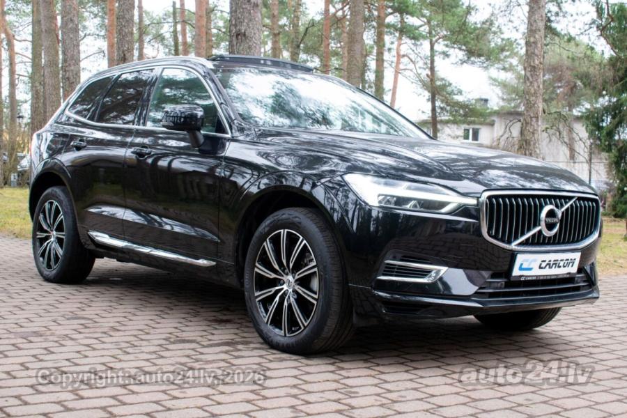 Black Volvo XC60 2020 in Tallinn, with an engine capacity of 2.00 L and mileage of 61 thousand km for 35990 €, photo 7 on AUTOMOTO.COM.LV