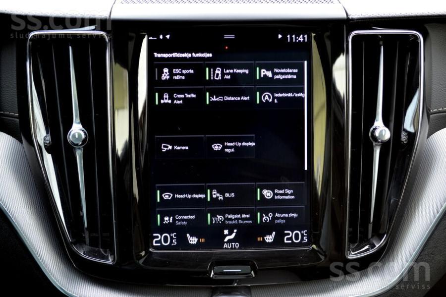 Melns Volvo XC60 2020 Tukums, ar dzinēja tilpumu 2.00 L un nobraukumu 210 tūkst. km par 23490 €, foto 18 vietnē AUTOMOTO.COM.LV