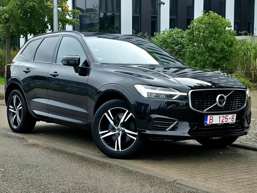 Black Volvo XC60 2020 in Riga, with an engine capacity of 2.00 L and mileage of 156 thousand km for 28390 €, photo 4 on AUTOMOTO.COM.LV
