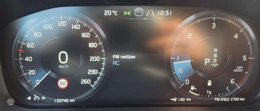 Black Volvo XC60 2020 in Panevezys, with an engine capacity of 1.97 L and mileage of 134 thousand km for 24500 €, photo 22 on AUTOMOTO.COM.LV