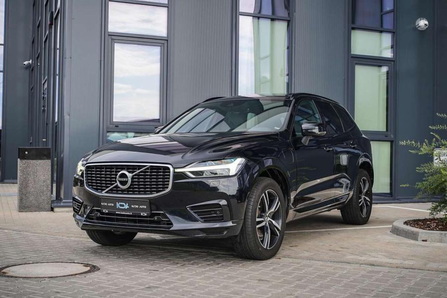 Black Volvo XC60 2020 in Kaunas, with an engine capacity of 1.97 L and mileage of 212 thousand km for 23950 €, photo 3 on AUTOMOTO.COM.LV