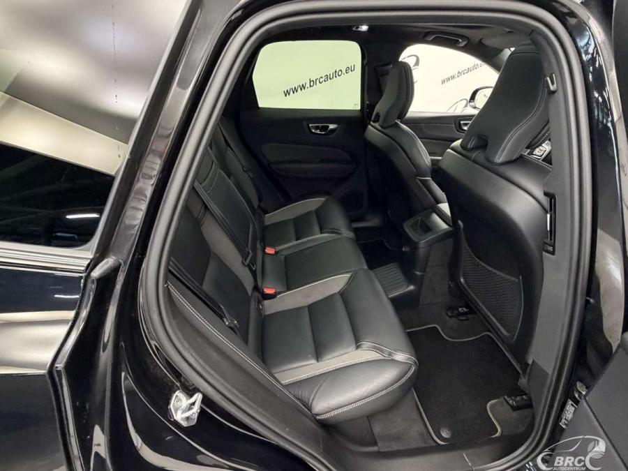 Black Volvo XC60 2020 in Vilnius, with an engine capacity of 1.97 L and mileage of 137 thousand km for 29900 €, photo 14 on AUTOMOTO.COM.LV