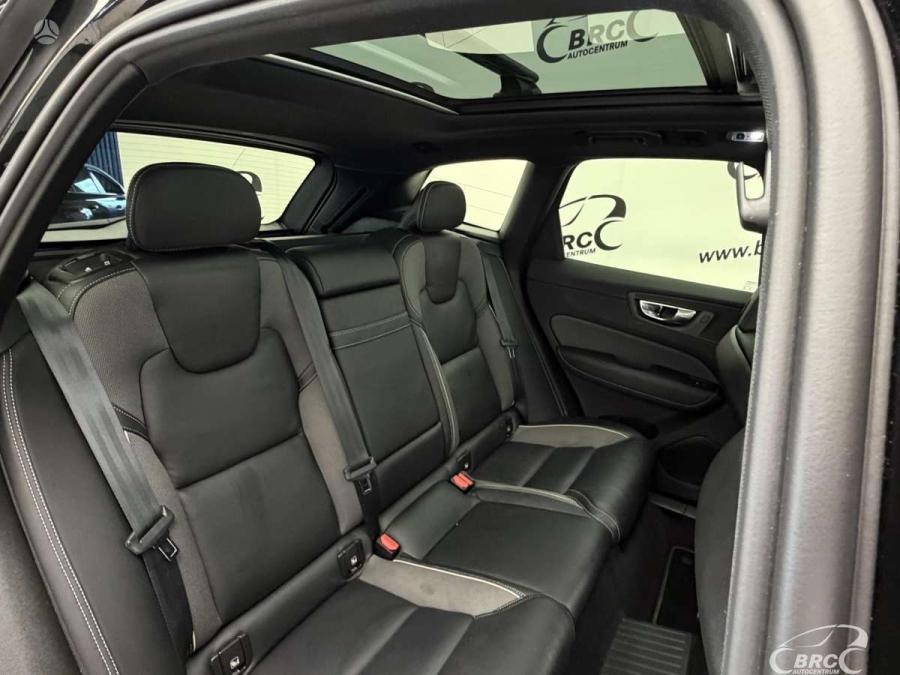 Black Volvo XC60 2020 in Vilnius, with an engine capacity of 1.97 L and mileage of 137 thousand km for 29900 €, photo 15 on AUTOMOTO.COM.LV