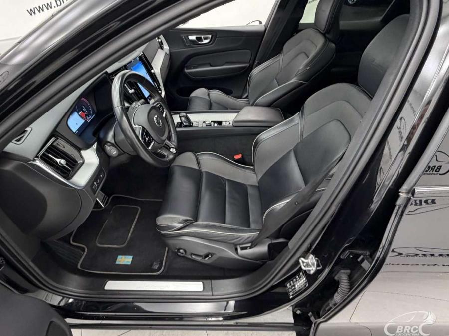 Black Volvo XC60 2020 in Vilnius, with an engine capacity of 1.97 L and mileage of 137 thousand km for 29900 €, photo 23 on AUTOMOTO.COM.LV