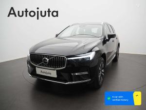 Black Volvo XC60 2021 in Vilnius, with an engine capacity of 1.97 L and mileage of 49 thousand km for 36100 €, photo  on AUTOMOTO.COM.LV