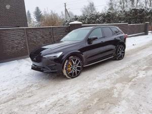 Black Volvo XC60 2021 in Kaunas, with an engine capacity of 1.97 L and mileage of 68 thousand km for 19900 €, photo  on AUTOMOTO.COM.LV