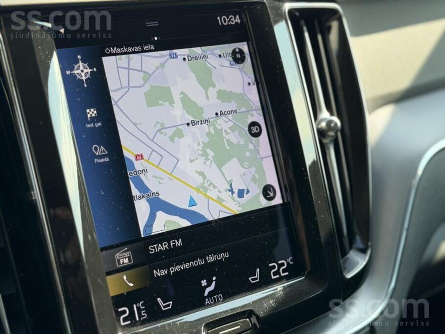 Черный Вольво ХС60 2021 в Рига, объемом двигателя 2.00 л и пробегом 157 тыс. км за 23500 €, фото 12 на AUTOMOTO.COM.LV