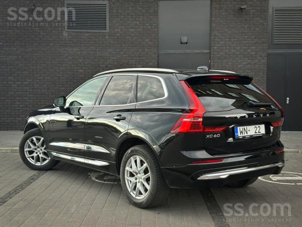 Black Volvo XC60 2021 in Riga, with an engine capacity of 2.00 L and mileage of 152 thousand km for 28200 €, photo 6 on AUTOMOTO.COM.LV