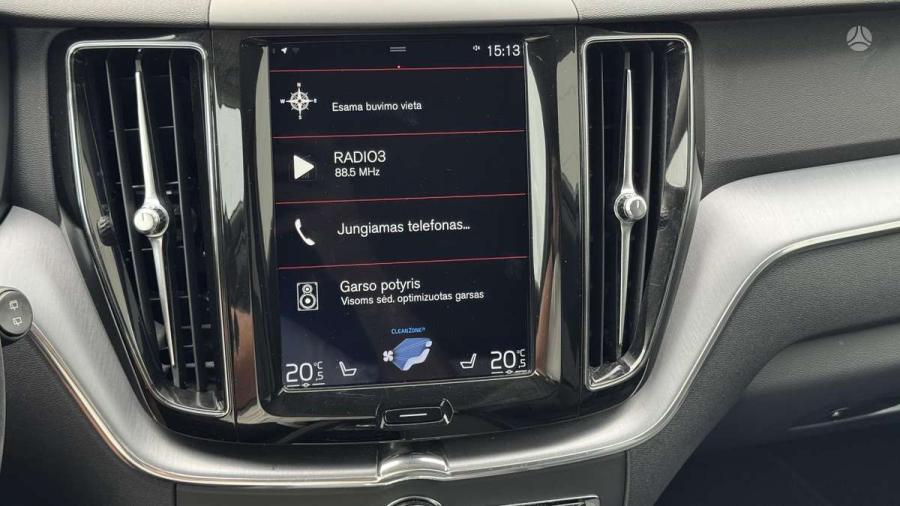 Melns Volvo XC60 2021 Viļņa, ar dzinēja tilpumu 1.97 L un nobraukumu 78 tūkst. km par 26000 €, foto 10 vietnē AUTOMOTO.COM.LV