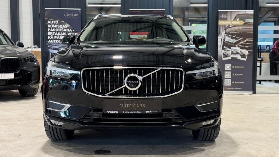 Black Volvo XC60 2021 in Riga, with an engine capacity of 2.00 L and mileage of 101 thousand km for 30490 €, photo 4 on AUTOMOTO.COM.LV