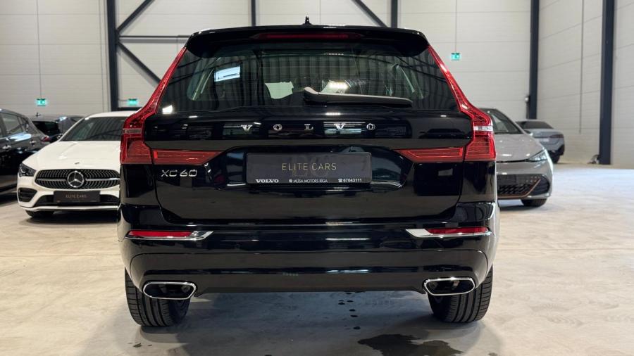Black Volvo XC60 2021 in Riga, with an engine capacity of 2.00 L and mileage of 101 thousand km for 30490 €, photo 5 on AUTOMOTO.COM.LV