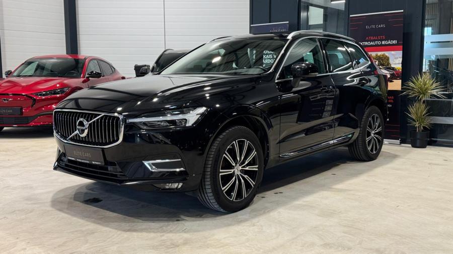Black Volvo XC60 2021 in Riga, with an engine capacity of 2.00 L and mileage of 101 thousand km for 30490 €, photo 6 on AUTOMOTO.COM.LV