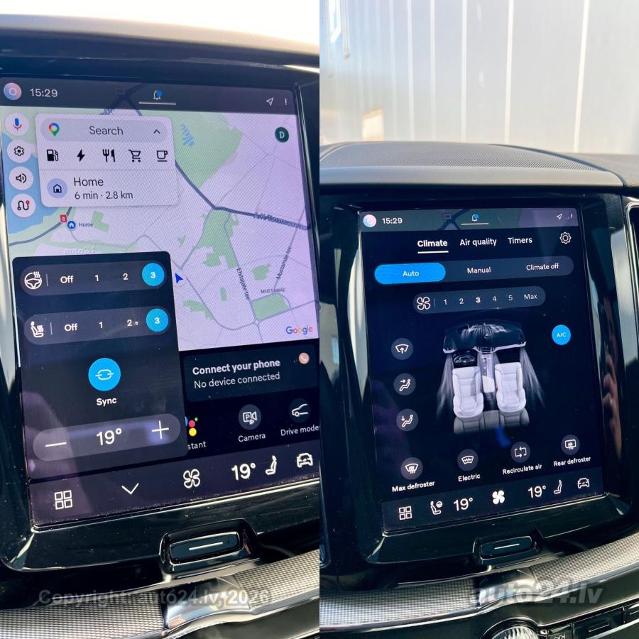 Черный Вольво ХС60 2022 в Таллин, объемом двигателя 2.00 л и пробегом 36 тыс. км за 39999 €, фото 22 на AUTOMOTO.COM.LV