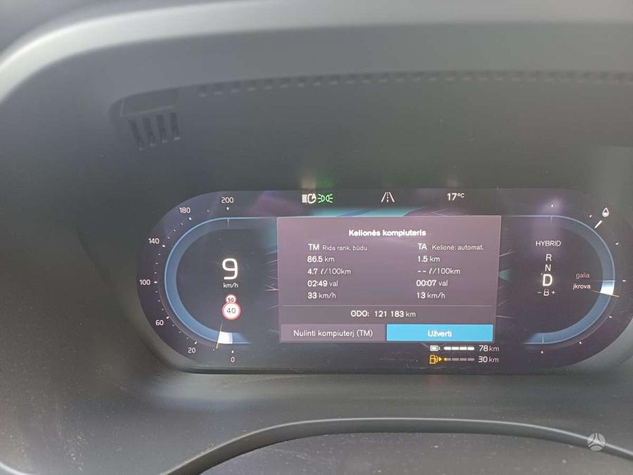 Melns Volvo XC60 2022 Viļņa, ar dzinēja tilpumu 1.97 L un nobraukumu 121 tūkst. km par 29100 €, foto 23 vietnē AUTOMOTO.COM.LV