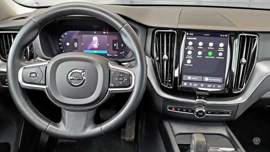 Melns Volvo XC60 2022 Viļņa, ar dzinēja tilpumu 1.97 L un nobraukumu 191 tūkst. km par 20800 €, foto 16 vietnē AUTOMOTO.COM.LV
