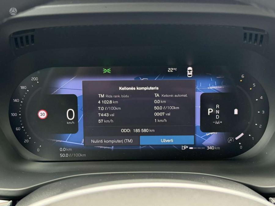 Melns Volvo XC60 2022 Šauļi, ar dzinēja tilpumu 1.97 L un nobraukumu 186 tūkst. km par 28190 €, foto 17 vietnē AUTOMOTO.COM.LV