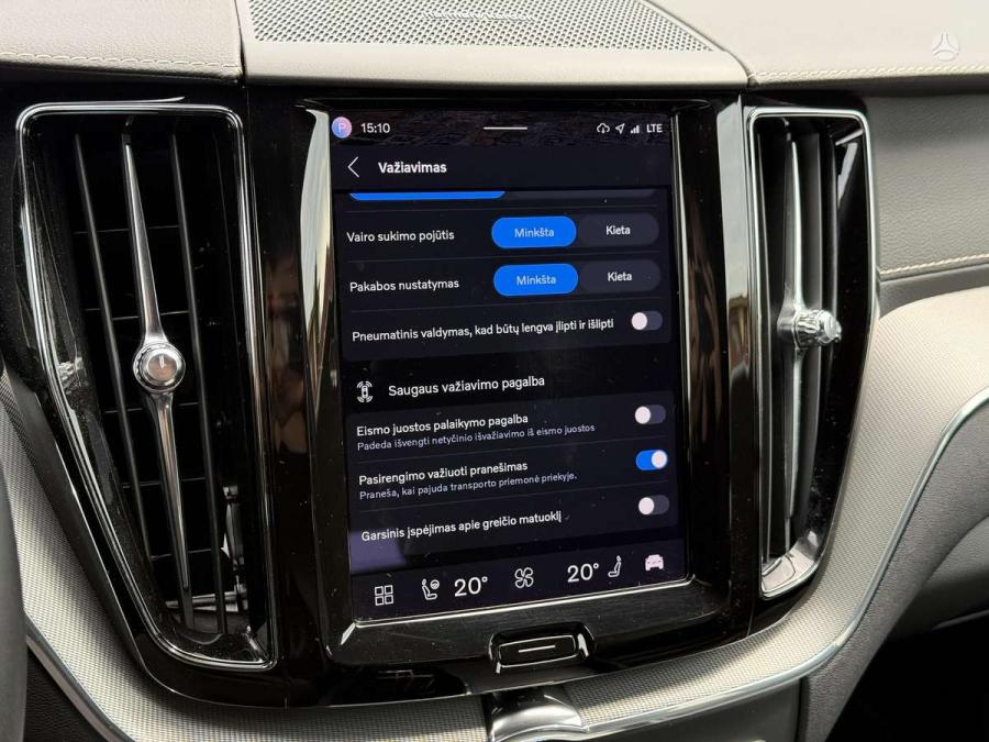Melns Volvo XC60 2022 Šauļi, ar dzinēja tilpumu 1.97 L un nobraukumu 186 tūkst. km par 28190 €, foto 20 vietnē AUTOMOTO.COM.LV