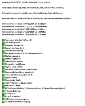 Черный Вольво ХС60 2023 в Рига, объемом двигателя 2.00 л и пробегом 172 тыс. км за 29990 €, фото 30 на AUTOMOTO.COM.LV