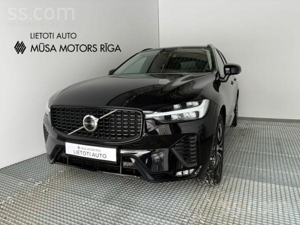 Black Volvo XC60 2023 in Riga, with an engine capacity of 2.00 L and mileage of 139 thousand km for 37490 €, photo 1 on AUTOMOTO.COM.LV