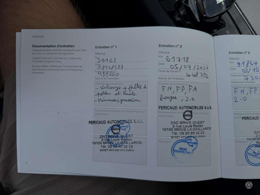 Черный Вольво ХС60 2023 в Шяуляй, объемом двигателя 1.97 л и пробегом 160 тыс. км за 40990 €, фото 37 на AUTOMOTO.COM.LV