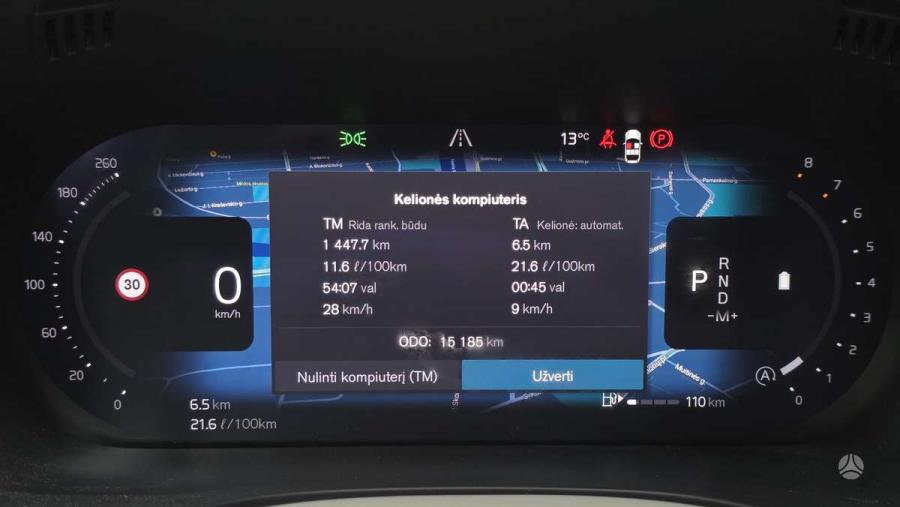 Melns Volvo XC60 2023 Viļņa, ar dzinēja tilpumu 1.99 L un nobraukumu 15 tūkst. km par 34500 €, foto 17 vietnē AUTOMOTO.COM.LV