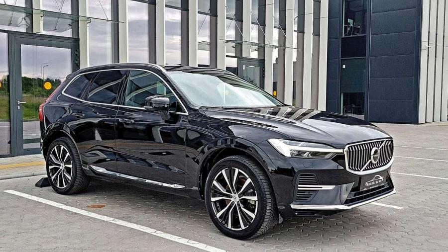 Melns Volvo XC60 2023 Viļņa, ar dzinēja tilpumu 1.97 L un nobraukumu 160 tūkst. km par 28500 €, foto 12 vietnē AUTOMOTO.COM.LV