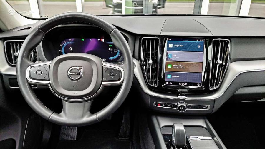 Melns Volvo XC60 2023 Viļņa, ar dzinēja tilpumu 1.97 L un nobraukumu 160 tūkst. km par 28500 €, foto 16 vietnē AUTOMOTO.COM.LV