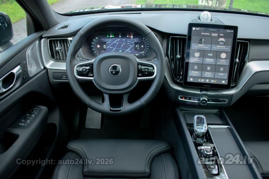 Melns Volvo XC60 2025 Tallina, ar dzinēja tilpumu 2.00 L un nobraukumu 22 tūkst. km par 64990 €, foto 4 vietnē AUTOMOTO.COM.LV