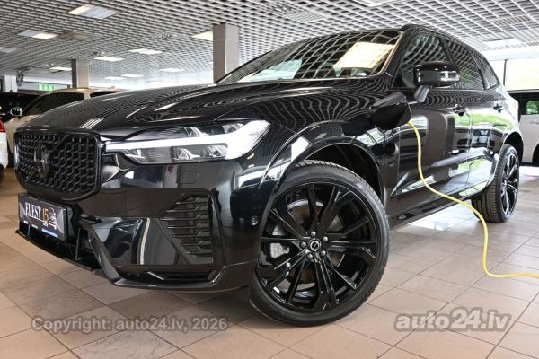 Black Volvo XC60 2025 in Tallinn, with an engine capacity of 2.00 L and mileage of 27 thousand km for 60990 €, photo 4 on AUTOMOTO.COM.LV