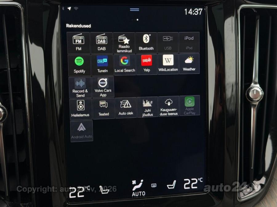 Melns Volvo XC60 2019 Pērnava, ar dzinēja tilpumu 2.00 L un nobraukumu 126 tūkst. km par 31900 €, foto 20 vietnē AUTOMOTO.COM.LV