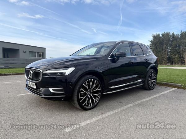 Black Volvo XC60 2021 in Tallinn, with an engine capacity of 2.00 L and mileage of 80 thousand km for 45250 €, photo 2 on AUTOMOTO.COM.LV
